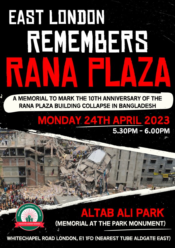 Flyers – Rana Plaza Solidarity Collective